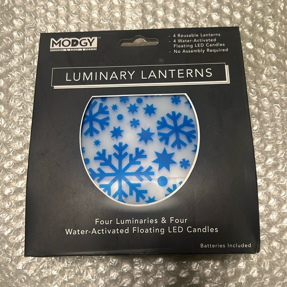 Modgy | Accents | Modgy Snowflake Luminary Lantern For Water Nib | Poshmark